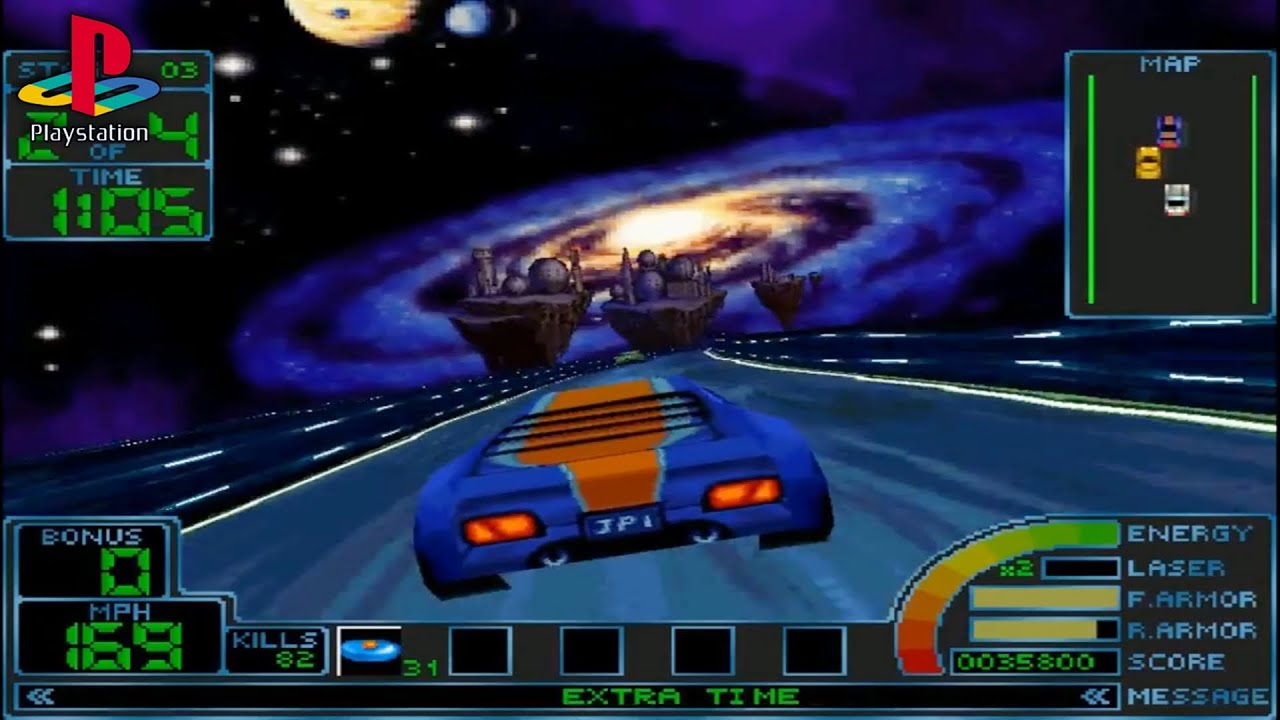 Impact Racing (PS1 Longplay) - YouTube