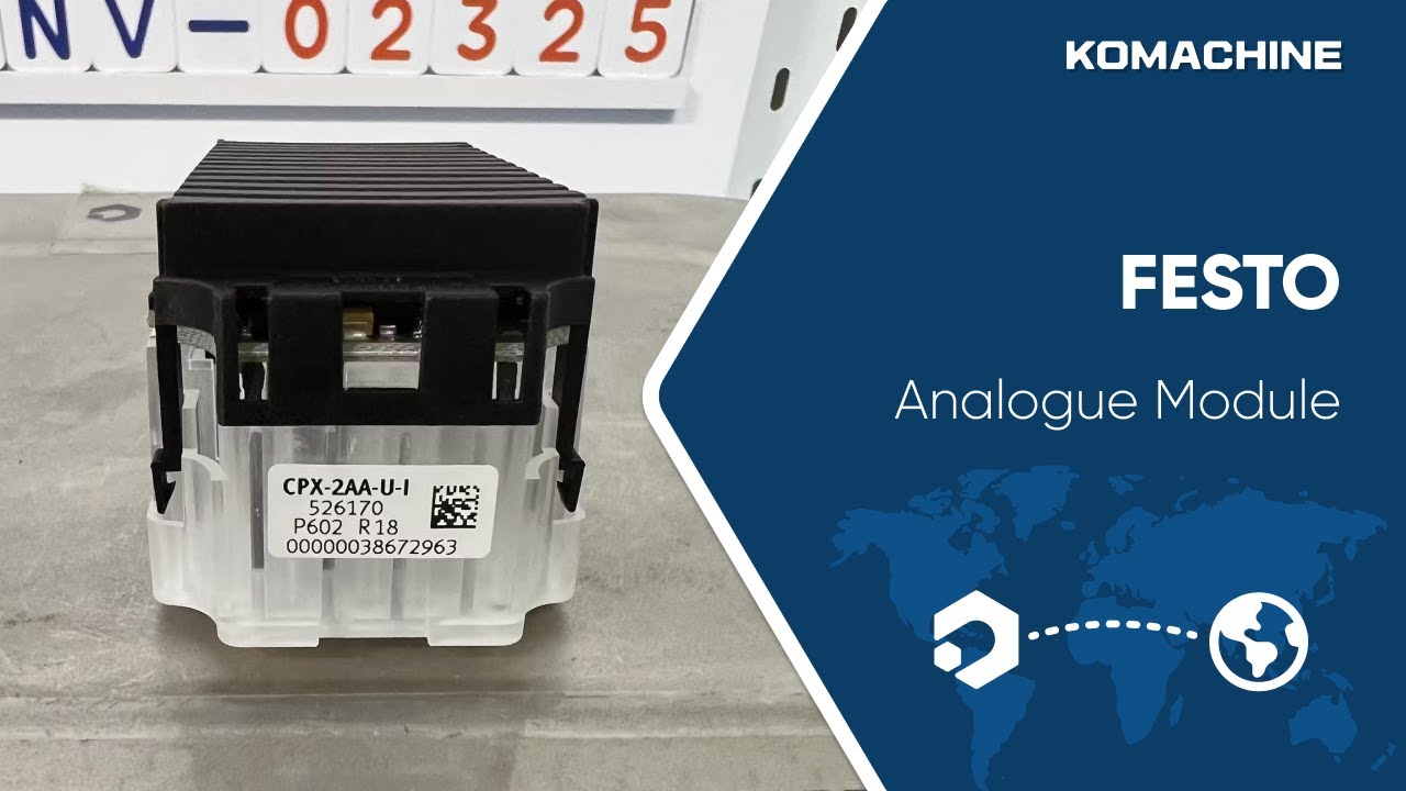FESTO / Analogue Module (CPX-2AA-U-I) / INV-02325 - YouTube