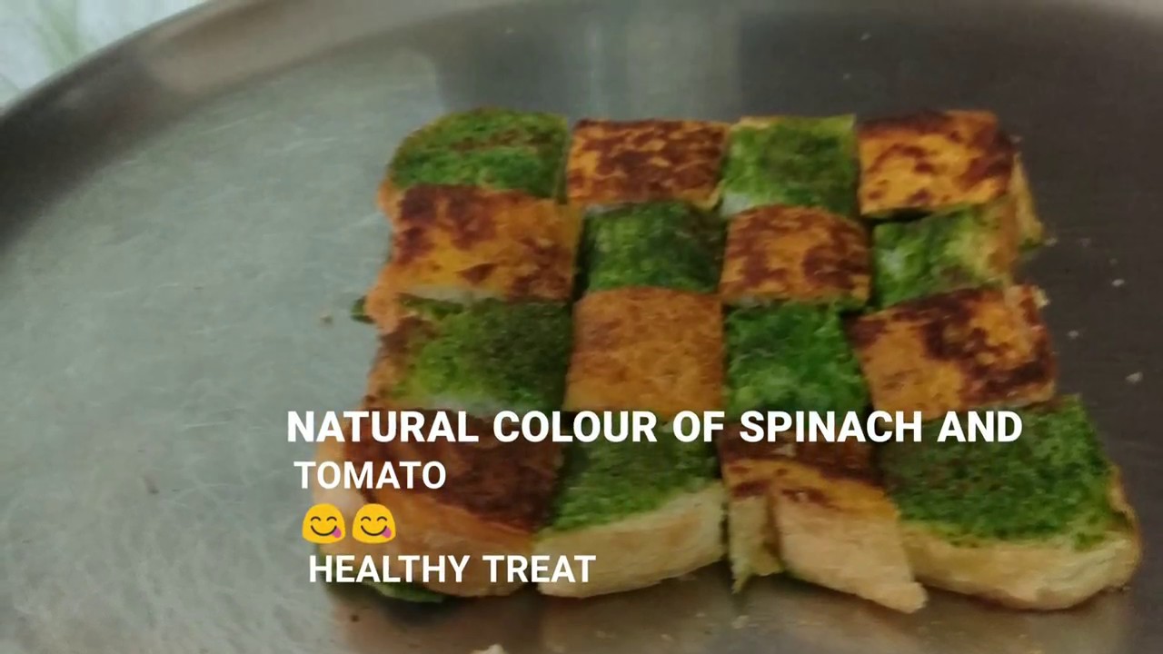 Colourful bread squares./bread recipes/how to make colourful bread ...