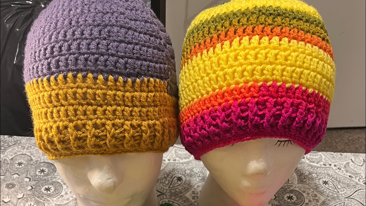 🧢 Hats For Homeless | DOYcreations| Crochet Men’s And Women Hats 🎩 ...