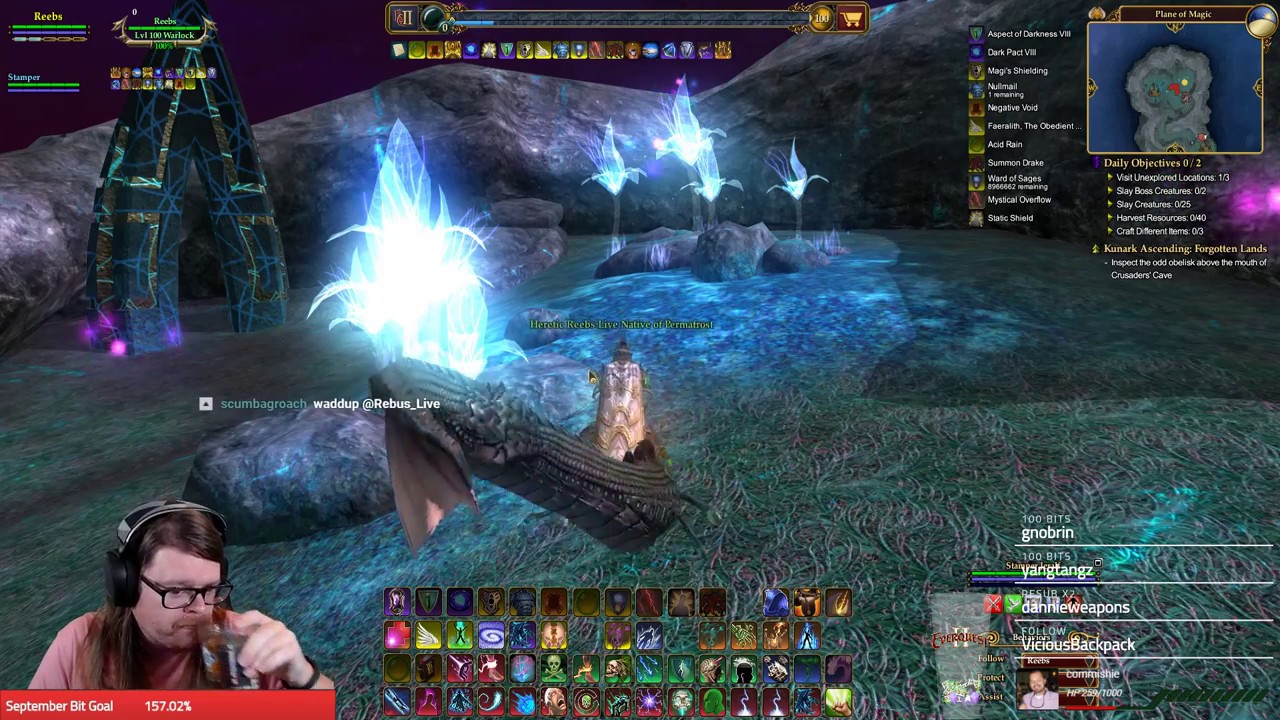 EverQuest 2 | Server: Skyfire | Dabbling on Live | 100 Warlock - YouTube