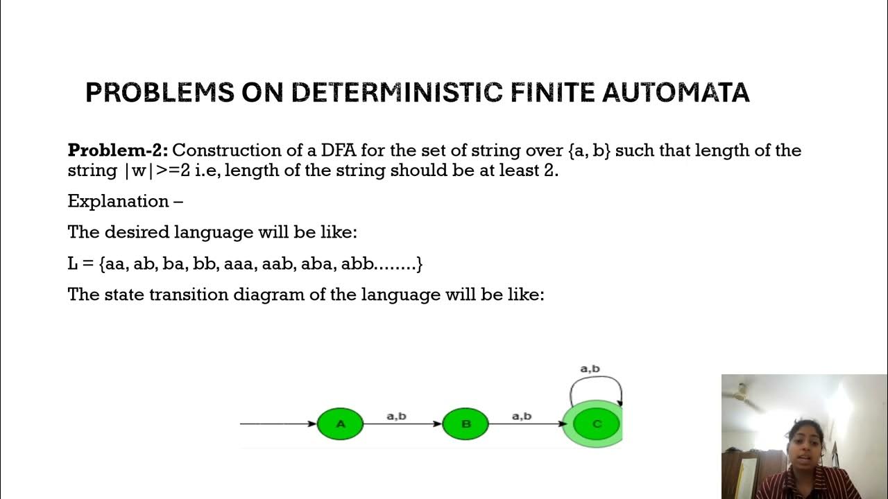 Deterministic Finite Automata | Automata theory and Compiler Design | Video Assignment 1 - YouTube