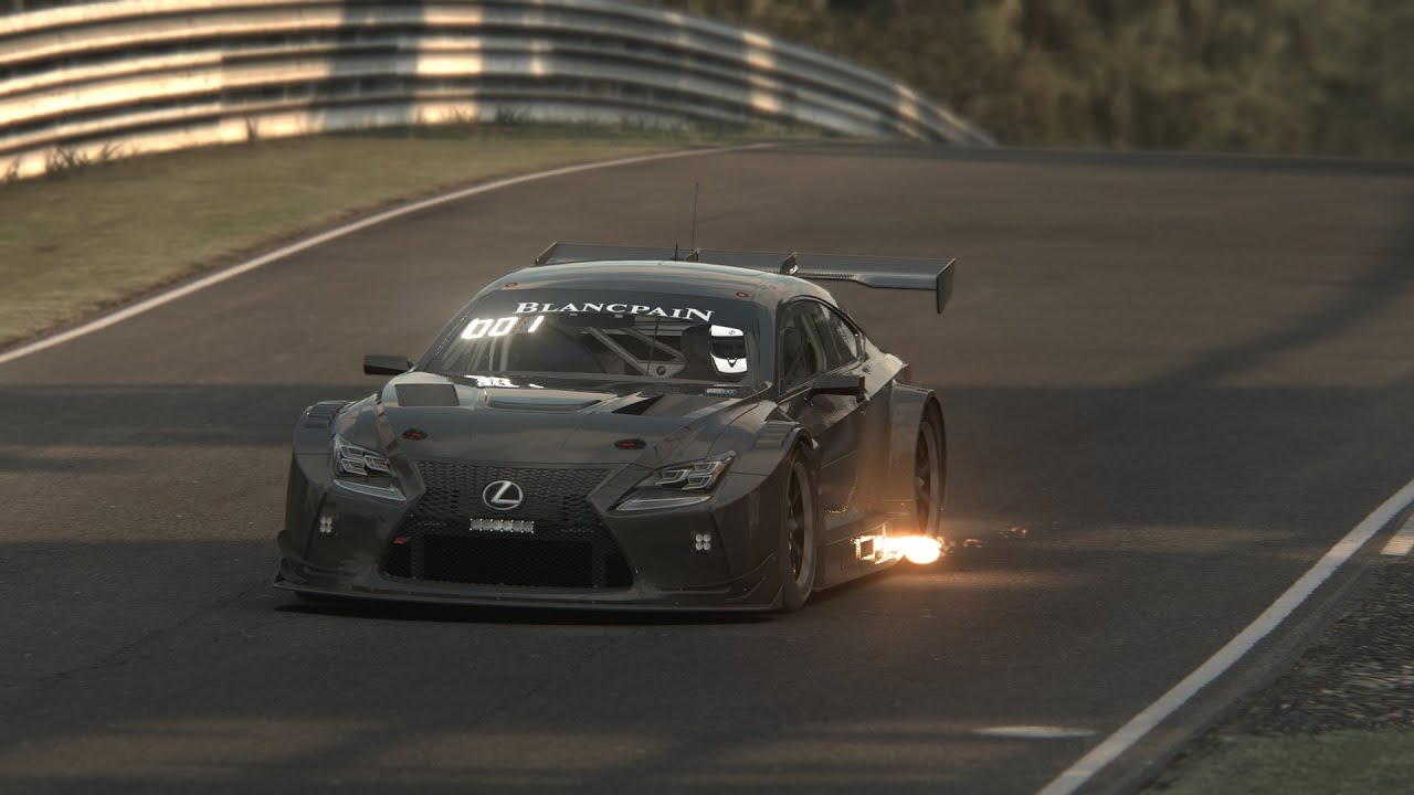 Calming Nordschleife Lap in A Lexus RCF GT3 Assetto Corsa - YouTube