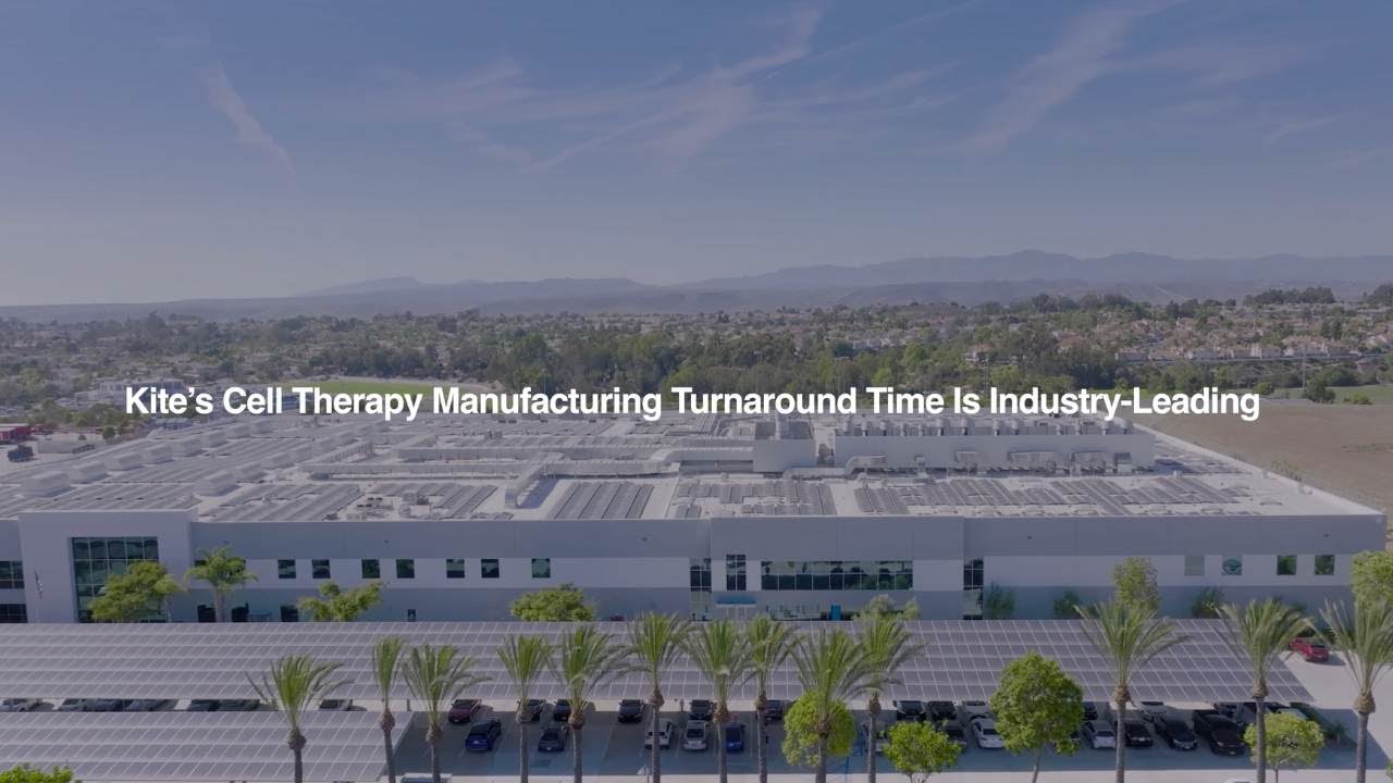 End-to-End Manufacturing for a Kite Cell Therapy - YouTube