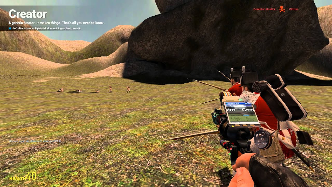 (GMOD) NPC Muskets - YouTube