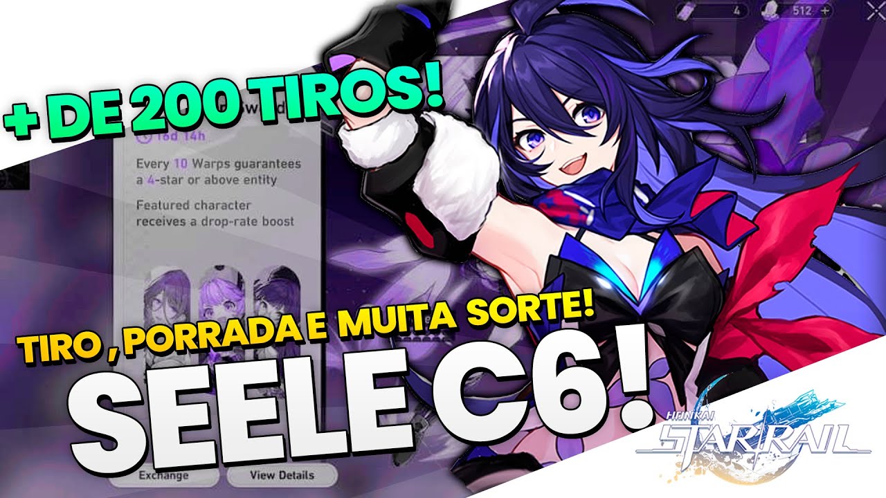 SEELE C6 COM MUITA SORTE (PELO MENOS ATÉ A C4) - CONTA SNOWDCROW ...