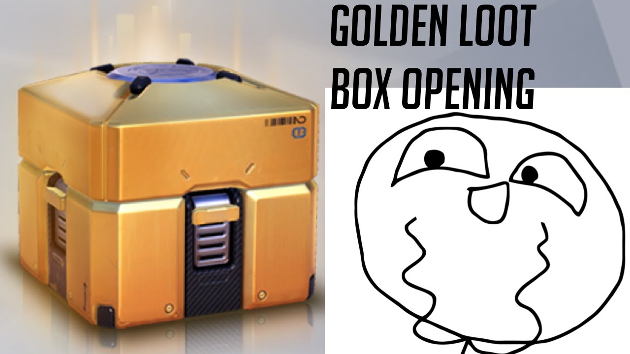 Overwatch | GOLDEN LOOT BOX OPENING!! - YouTube