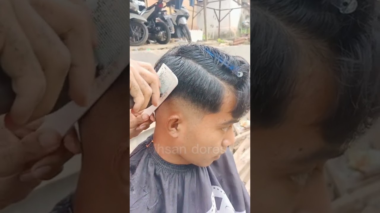 Potongan rambut 3 jari - YouTube