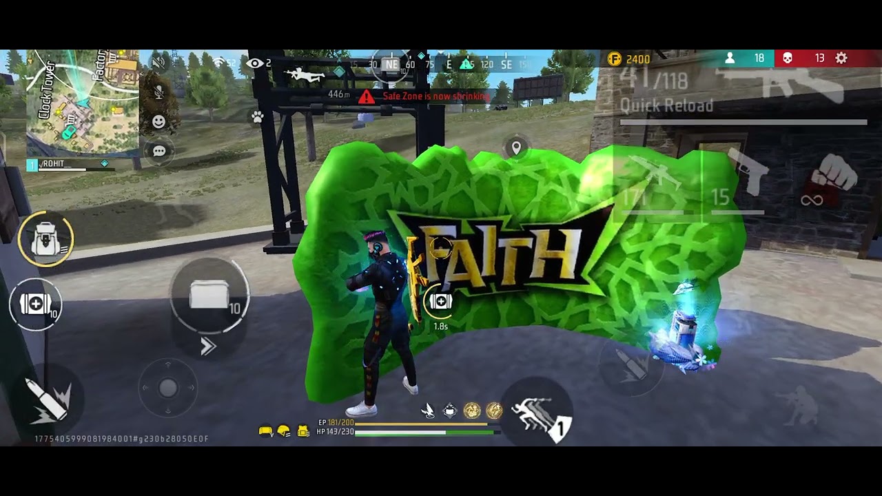 1vs4 full map gameplay against the grandmaster lobby in br ranked ...