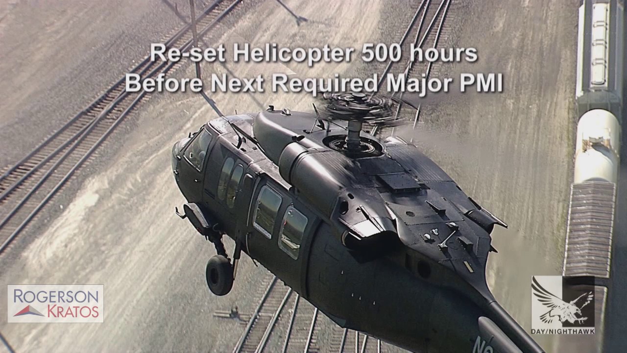 Rogerson KRATOS' Sikorsky UH-60A Black Hawk completing first flight ...