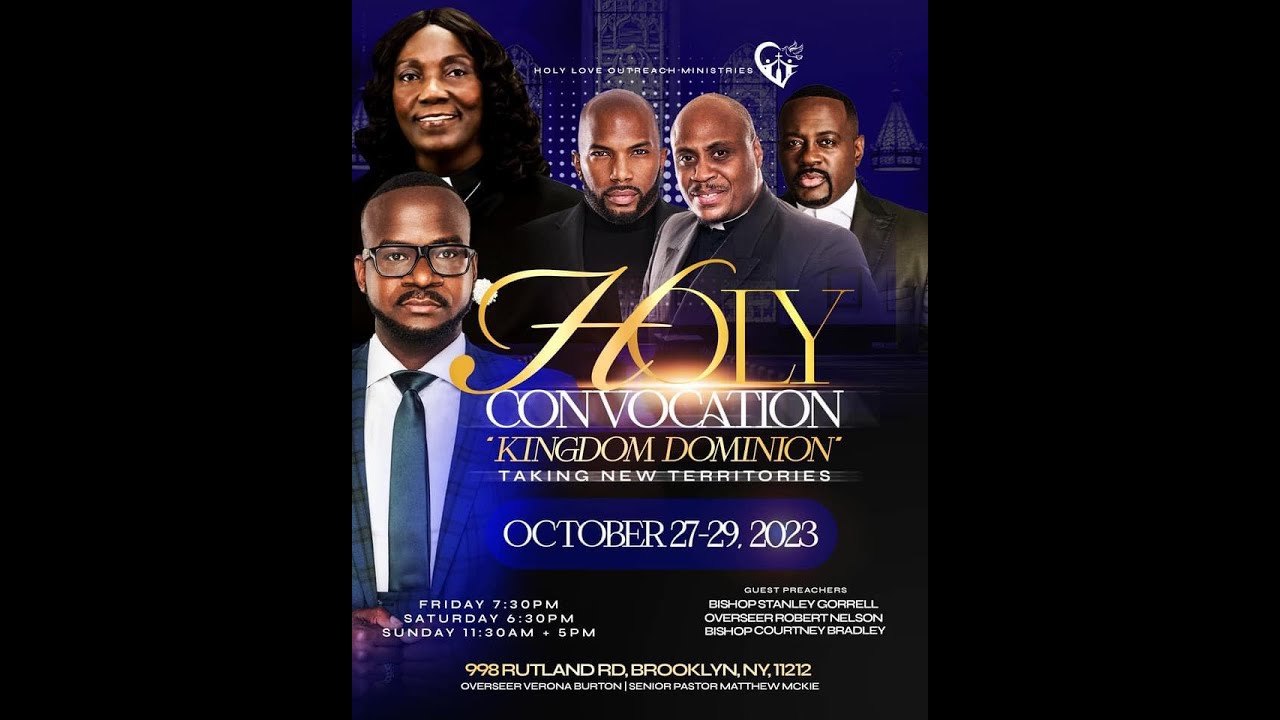 Holy Convocation 2023 - Kingdom Dominion Sunday Worship Service - YouTube