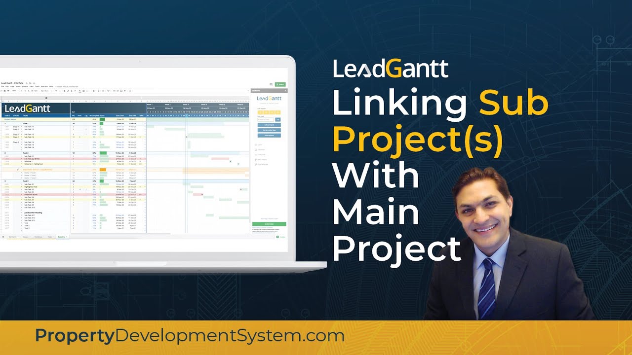 Linking Mini And Sub-Projects To Main Project - YouTube