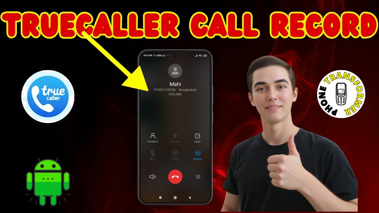 How To Use Call Recording On Truecaller For Android - YouTube