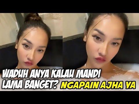 DIPROTES KARNA KALAU MANDI TERLALU LAMA, TERNYATA INI YANG DILAKUKAN ANYA GERALDINE DIKAMAR MANDI??