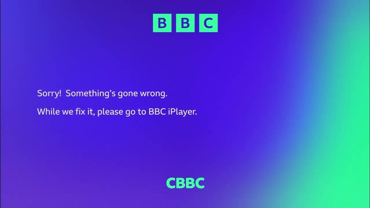 CBBC (UK) - IT Outage (July 19, 2024) - YouTube
