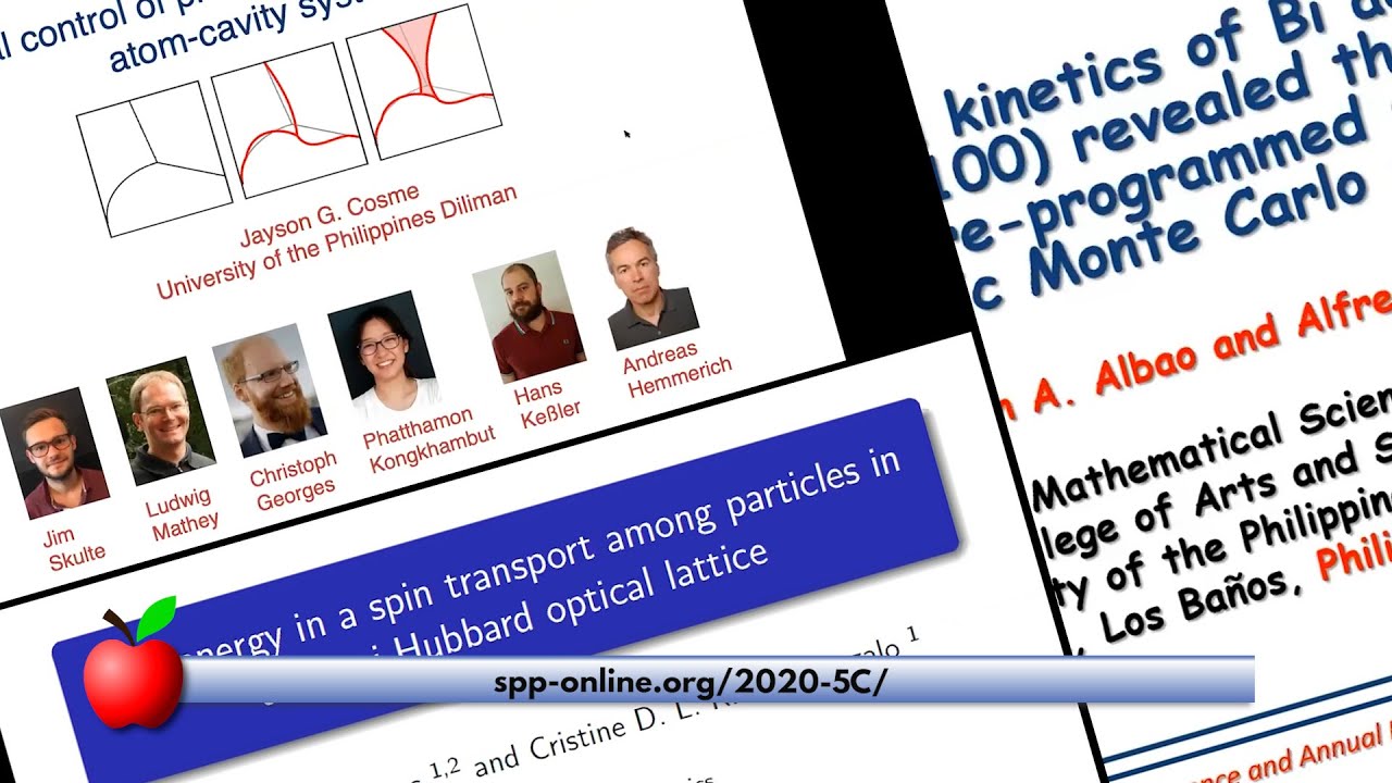SPP 2020 Session 5C: Condensed Matter and Materials Science - YouTube