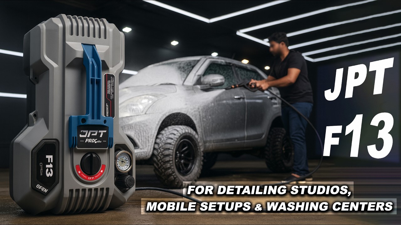 JPT F13 PRO Commercial Pressure Washer! Full Review + Performance Test ...
