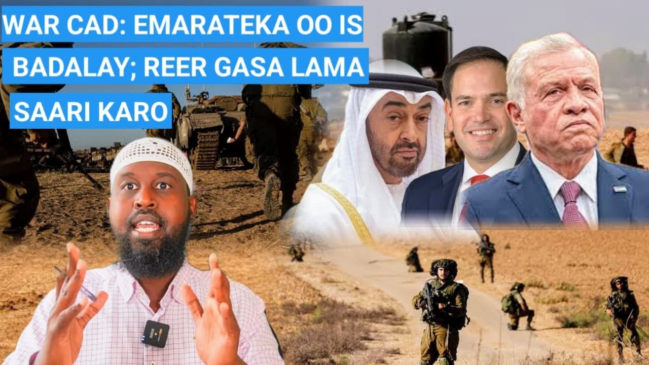 WOOW: EMARATEK & JORDAN OO CASHAR LO DHIGEY; 11 LAGU DHAAWACAY GASA ...