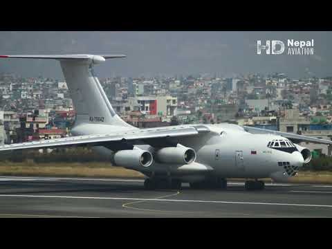 ✈️ RARE Russian IL-76 Powerful Takeoff from Kathmandu Airport! 🇷🇺