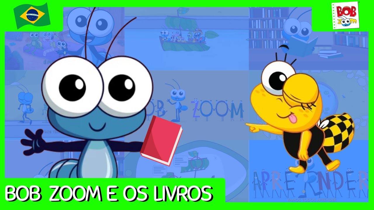 Coletânea do Bob Zoom - Bob Zoom e os Livros @BobZoom - YouTube
