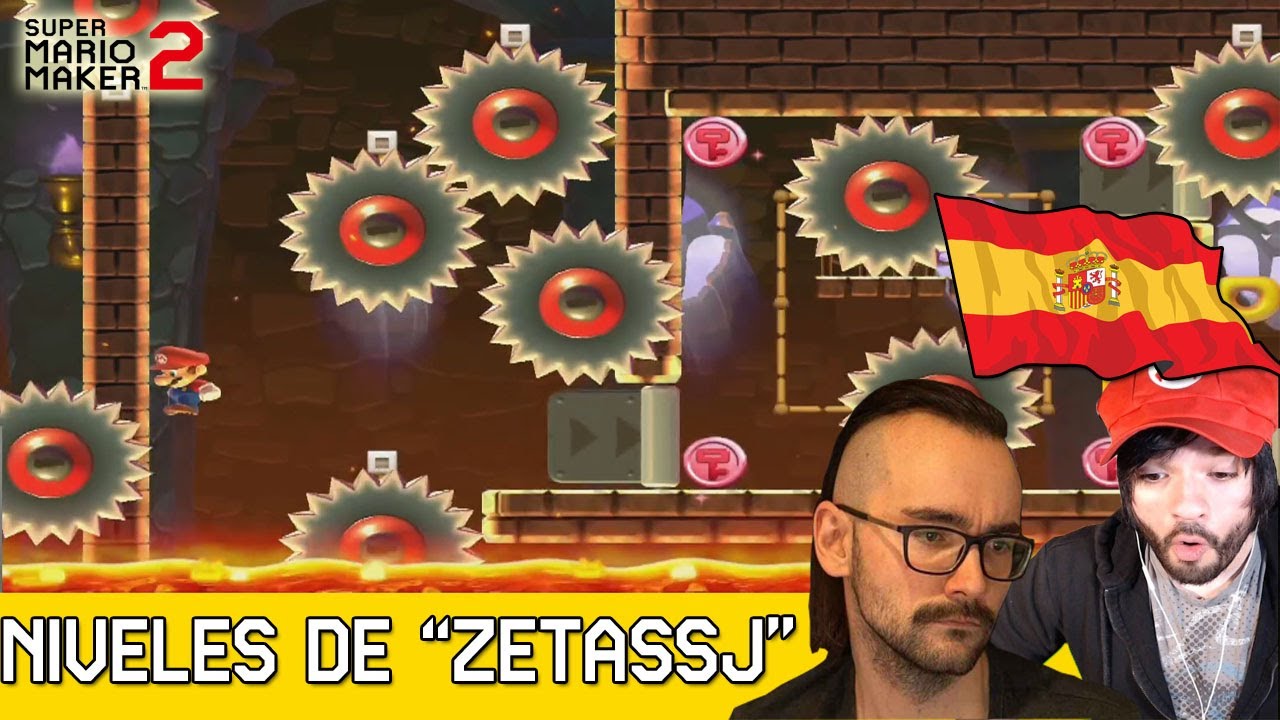 Aparece ZetaSSJ versión Española / Super Mario Maker 2 / Niveles 99% ...