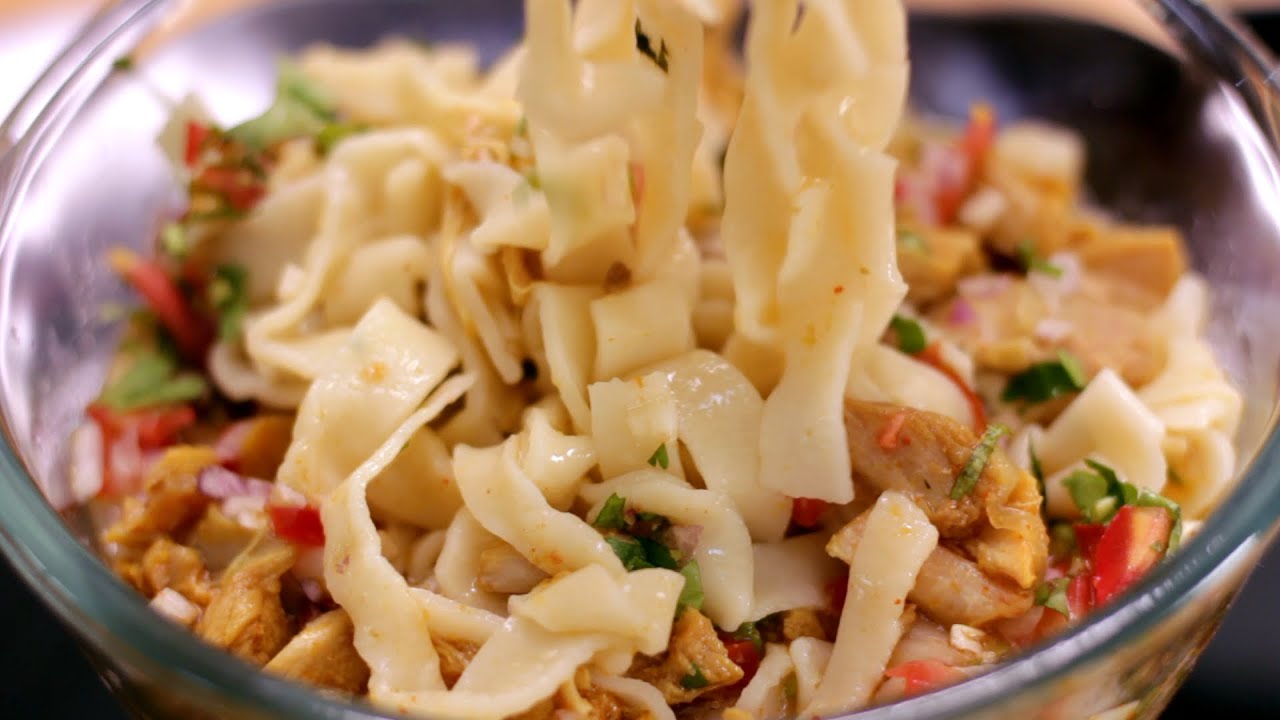 Tibetan Chicken Thukpa with Handmade Noodles Recipe - Detailed step-by ...
