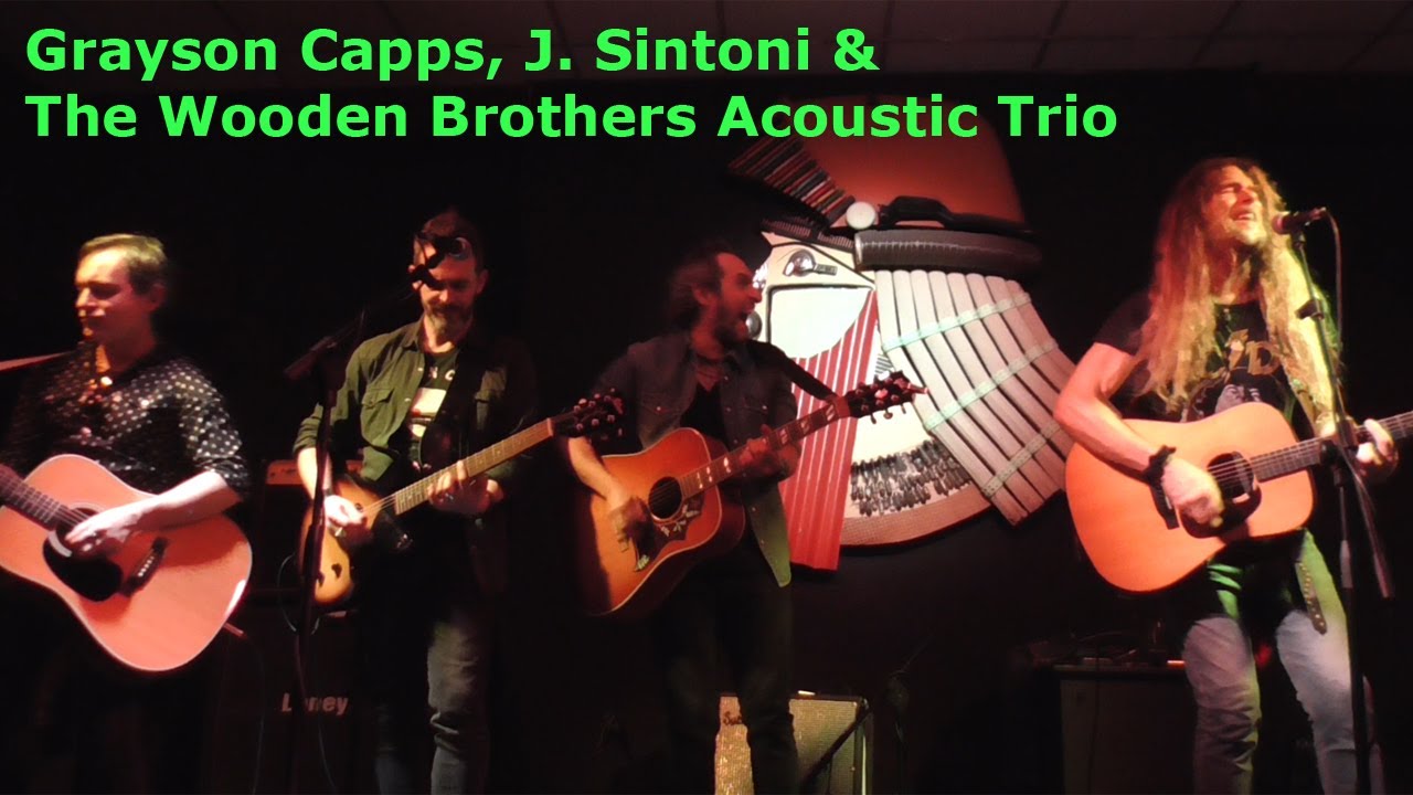 Grayson Capps, J. Sintoni & The Wooden Brothers - Sympathy for the Devil & Drink a Little Grappa ...