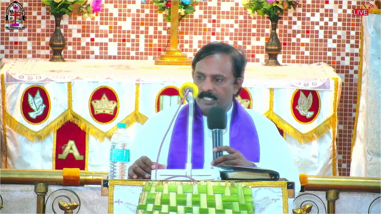 Palm Sunday Morning Service | 13.01.2025 | Rev. Dr. J. Wilson | ECI ...