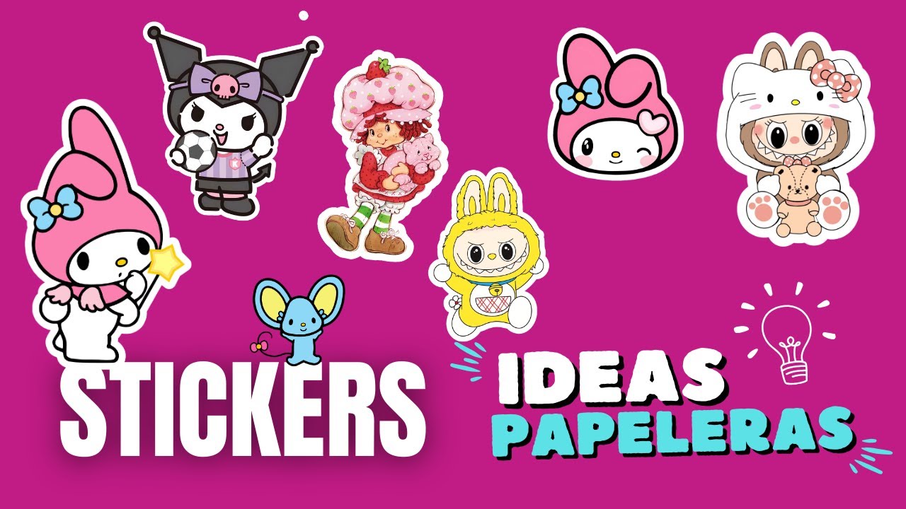 TIPS - Cómo hacer Stickers para imprimir y facilitar el corte a mano ...