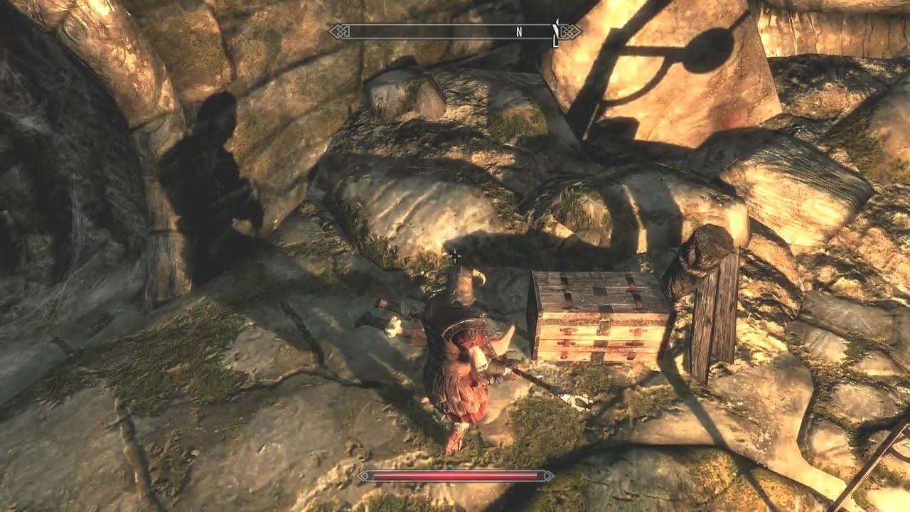 SKYRIM The Golden Claw Mission And Puzzel Stage 1 Start GamePlay - YouTube