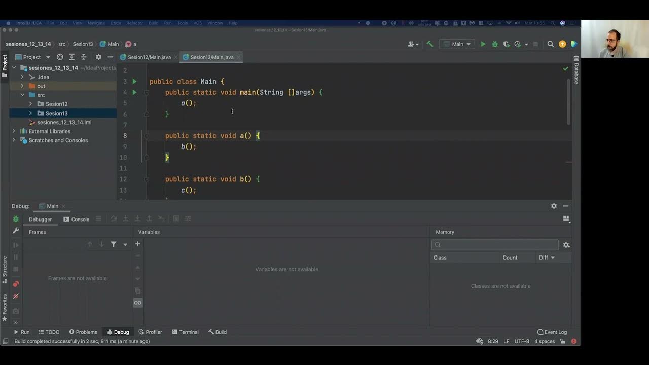 Curso Java Avanzado - Sesión 13 - OpenBootcamp - YouTube