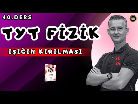 IŞIĞIN KIRILMASI-2 |2024 TYT FİZİK KAMPI | FİZİKLE BARIŞ  TYT FİZİK KAMPI