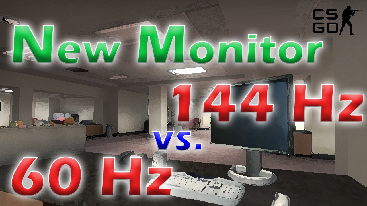 [Hardware] [ENG] New Monitor - 144 Hz vs. 60 Hz - My Experience - YouTube