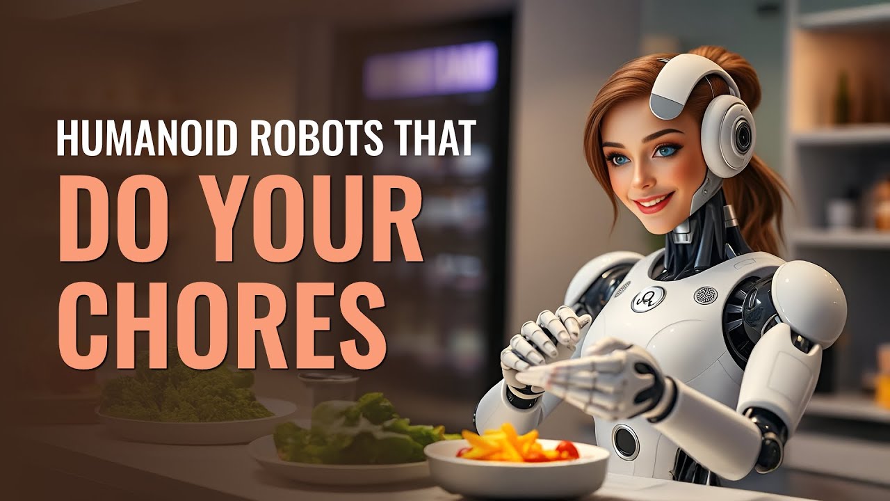 Humanoid Robots That Do Your Chores | Smart Home Robots 2025! - YouTube