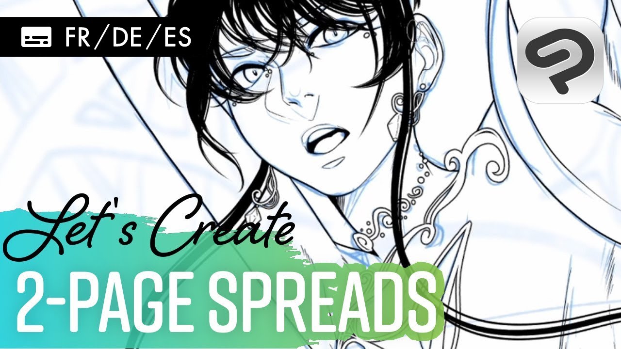 How to make 2-page comic spreads in EX and PRO! | Jake Hercy Draws ...