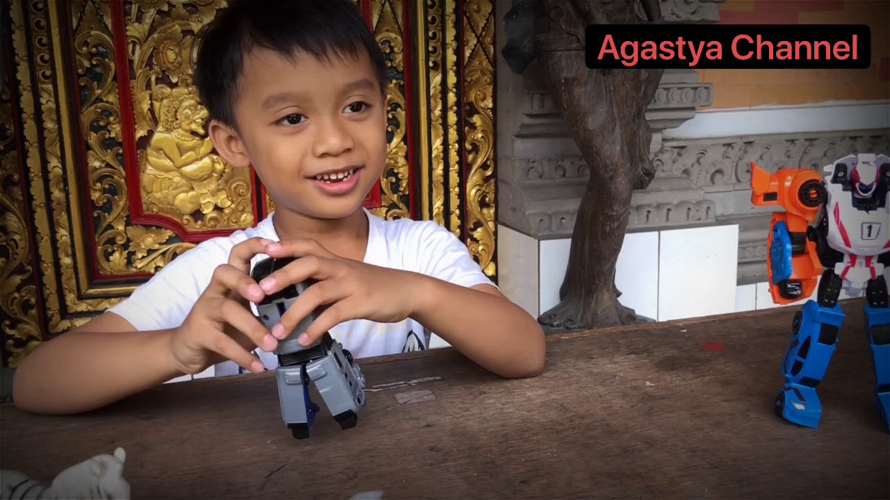 Merakit Tobot Athlon Champion dan Tobot Athlon Metron - YouTube