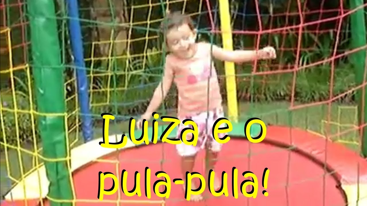Luiza e o pula-pula, editado - YouTube