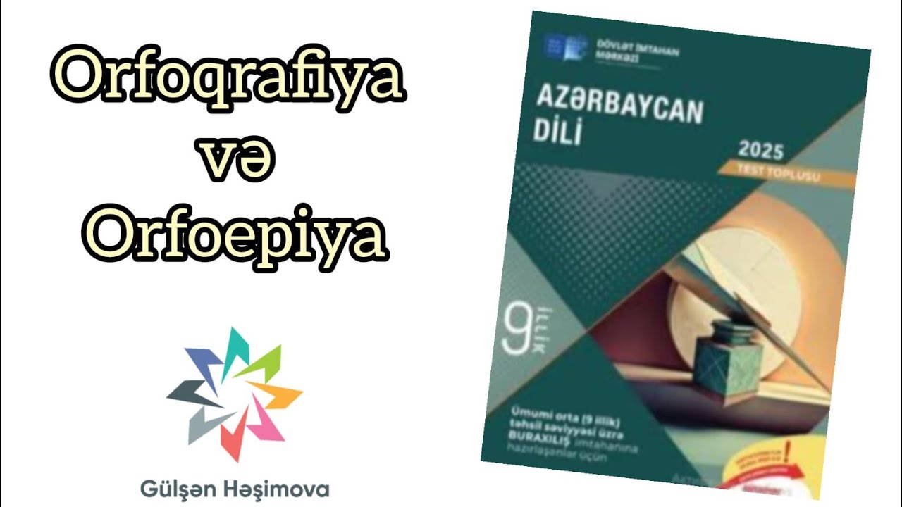 DİM yeni test toplusu/9-cu sinif. Azərbaycan dili. Orfoqrafiya ve ...