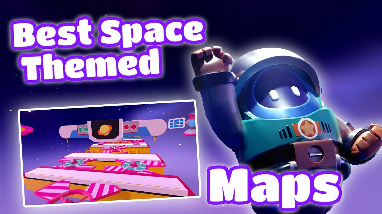 Best space themed Fall Guys maps! - YouTube