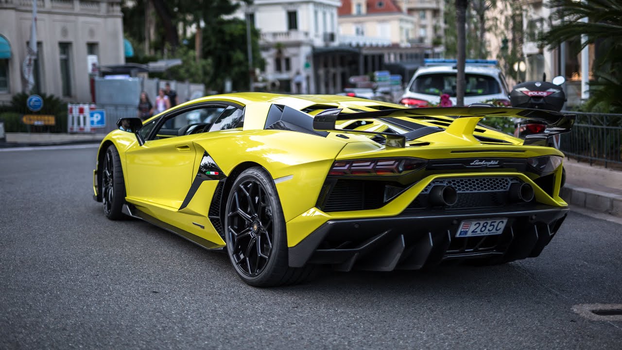 Lamborghini Aventador SVJ Driving in Monaco ! - YouTube