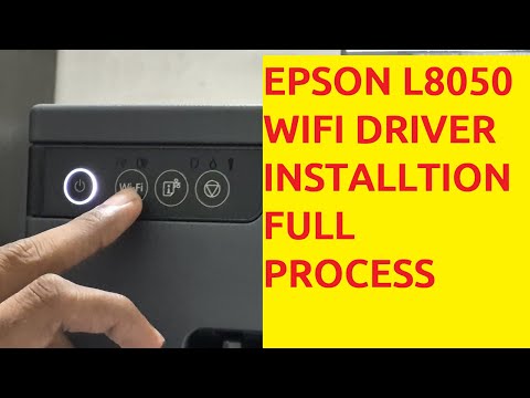 Epson l8050 wifi driver installtion | epson l8050 driver installtion
