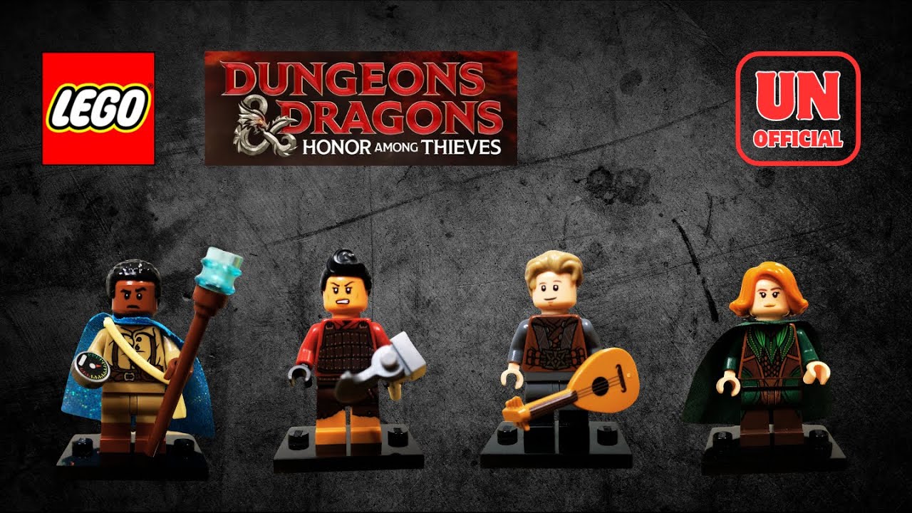 The Unofficial Lego Minifigures of Honor Among Thieves - the Dnd Movie ...