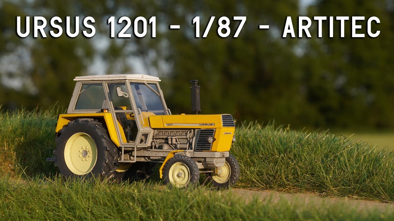 URSUS 1201 - 1/87 - ARTITEC - Budowa modelu - YouTube