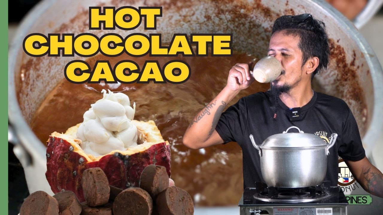 How to Make Sikwate - Tableya 100% Pure Chocolate Goodness! - YouTube