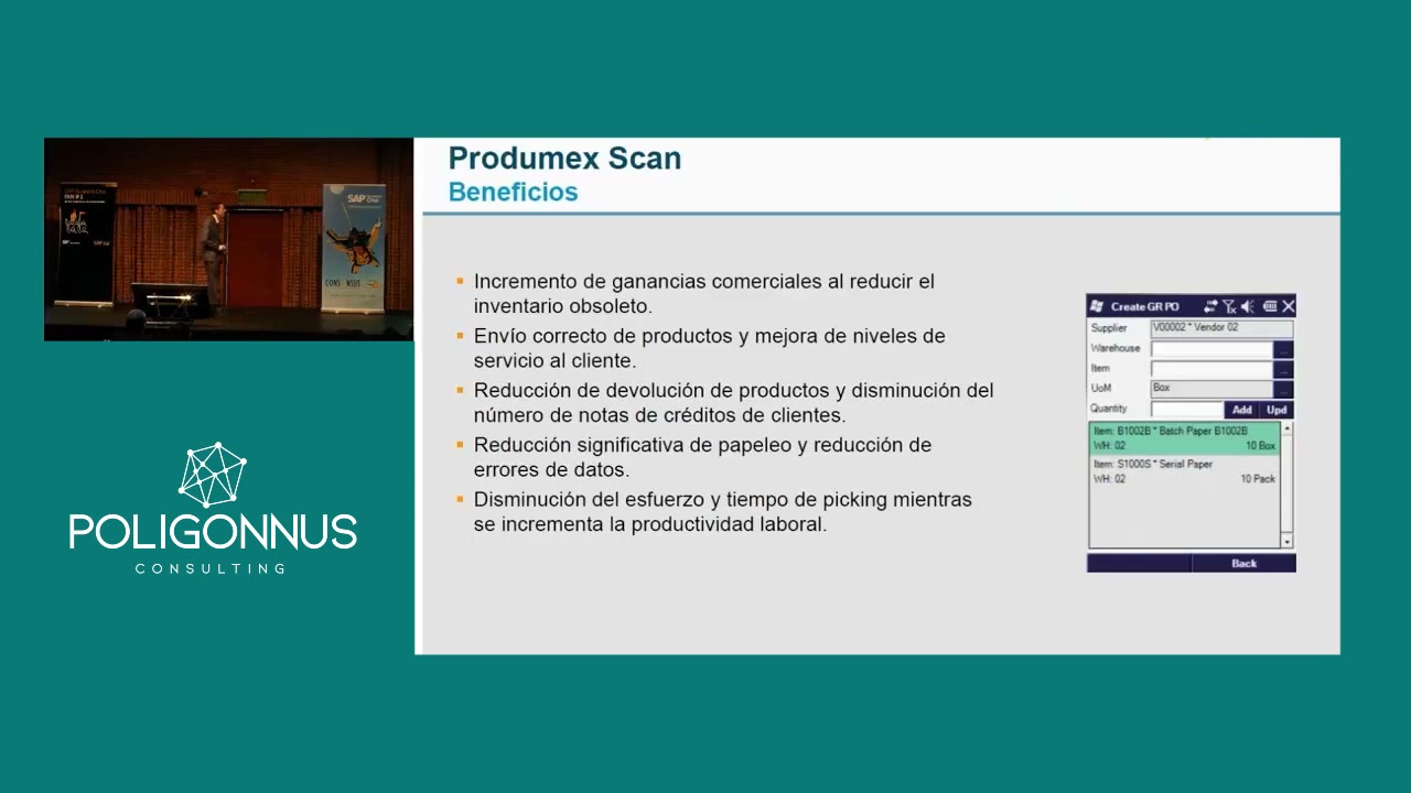 Cómo funciona Produmex SCAN | Poligonnus Consulting - YouTube