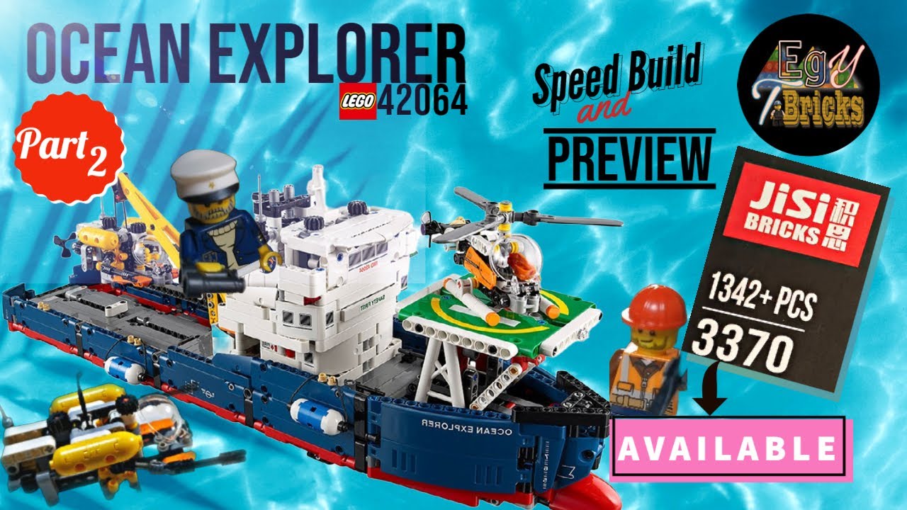 3370 - Ocean Explorer - Jisi Bricks, Speed Build & Preview - Part 2 ...
