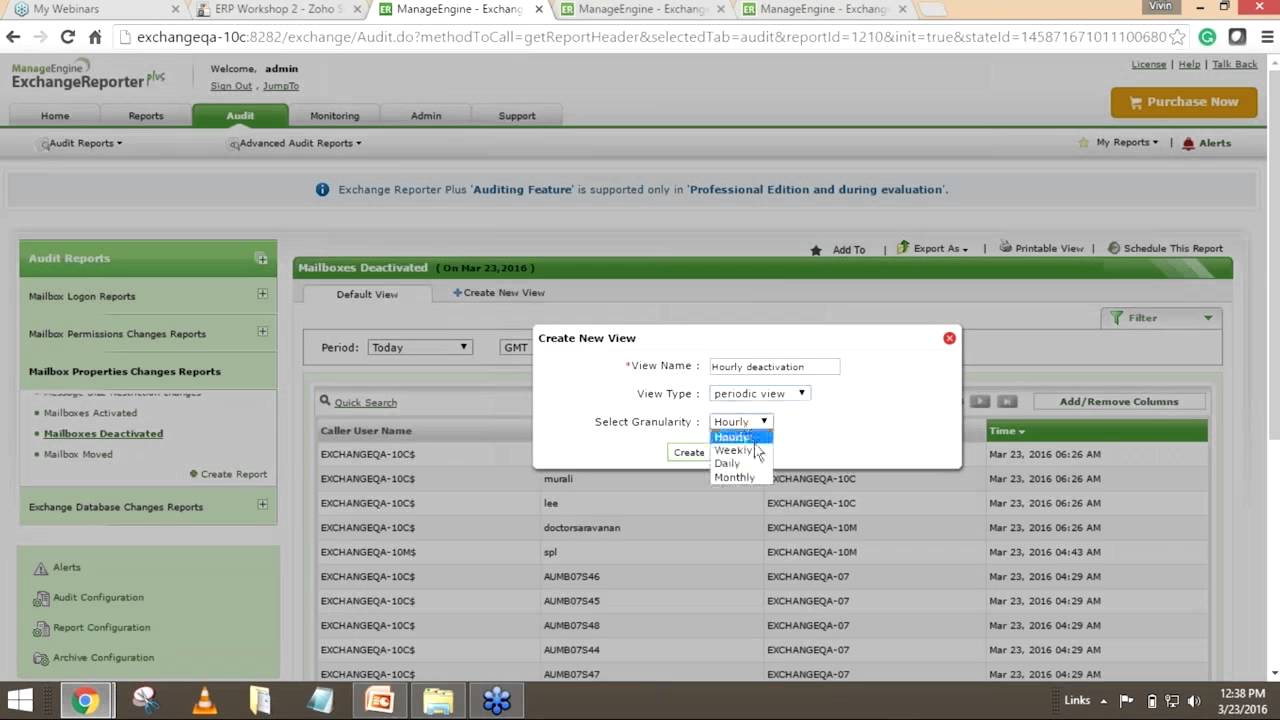Generating email traffic reports, Auditing Exchange databases and ...