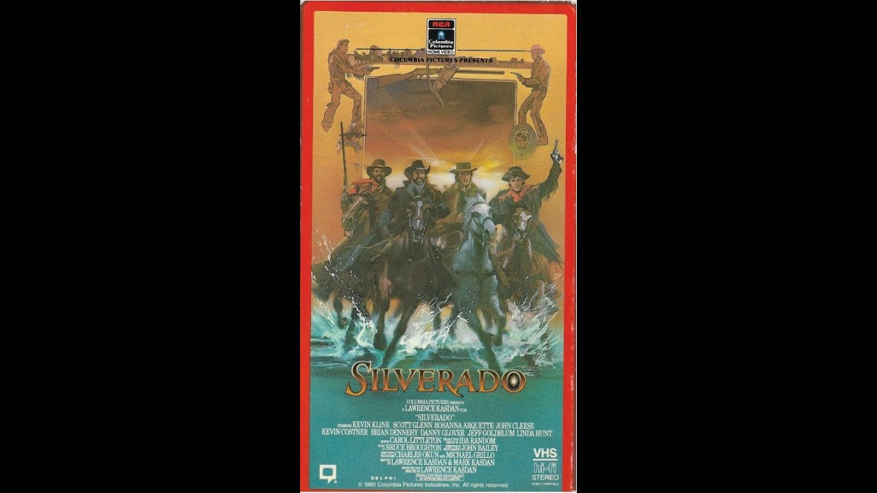 Opening to Silverado 1985 VHS (slipcover reprint) - YouTube