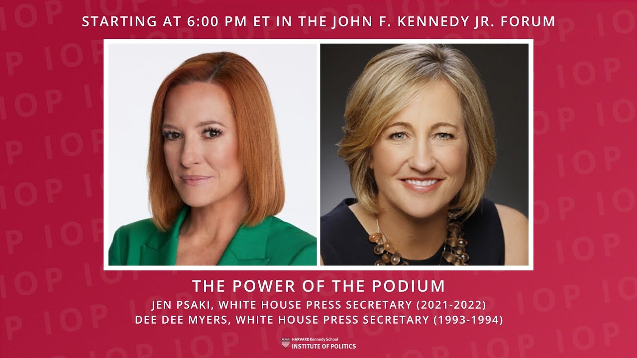 The Power of the Podium ft. Jen Psaki & Dee Dee Myers - YouTube