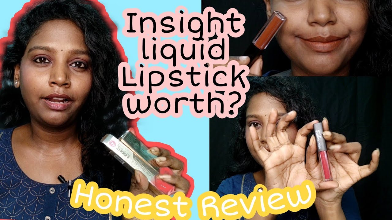 Insight Liquid Lipstick Honest Review👍🏻 /Under 100rps Lipstick How is ...